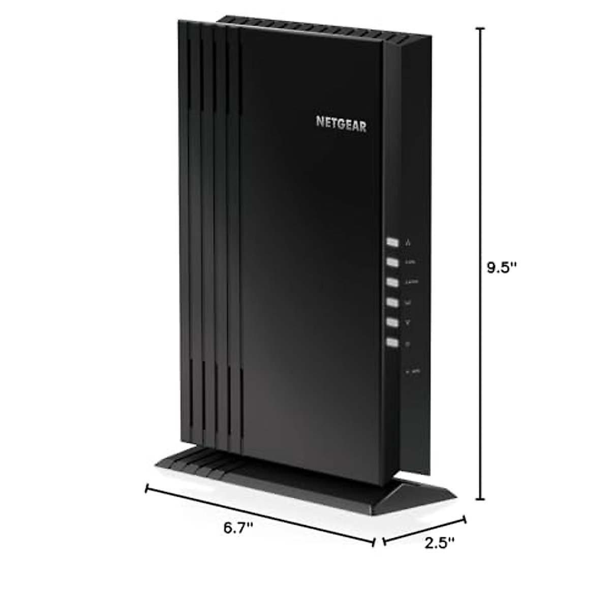 NETGEAR WiFi 6 Mesh Range Extender (EAX18) - Add up to 1,500 sq. ft. and 20+ Devices with AX1750 Dual-Band Wireless Signal Booster & Repeater (up to 1.75Gbps Speed), WPA3 Security, Smart Roaming