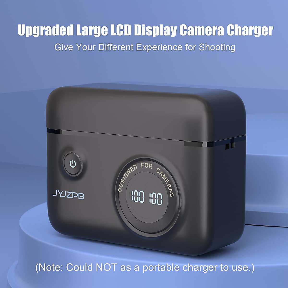 JYJZPB Upgraded Battery Fast Charger Case for Sony NP-FZ100 Battery, with 2 Pack NP-FZ100 Batteries Fit for Sony A7 III, A1, A7R III, A7R IV, A9, A9II, A6600, Alpha 9S, A7R3 A7S III, A7R III