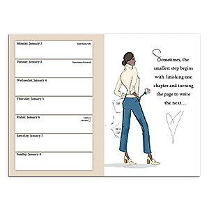 Blue Mountain Arts 2023 Weekly & Monthly Planner “This Is Your Year to Bloom” 8 x 6 in. Spiral-Bound Date Book for Her by Heather Stillufsen with Inspirational and Motivational Messages—from