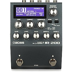 Boss IR-200 Amp and IR Cabinet Pedal