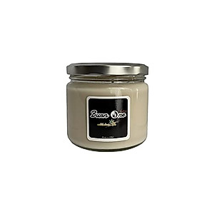 Burn One Buffalo Scented Candle (OG Kush) | Very, Vanilla, Hand Poured, Every Day Scented Soy Candles for Home | 10oz Clear Glass Jar, 30+ Hour Burn Time, Made in USA