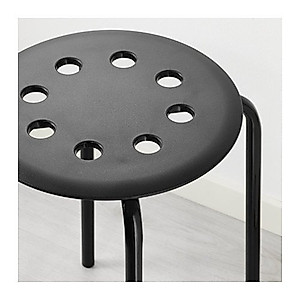 Ikea Marius Stool, Black