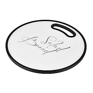 Kitchen Plastic Cutting Board, Household Kitchen Bakery Restaurant Classification Chopping Boards Slicing Block Cooking Tool for Vegetable Meat Fruit White