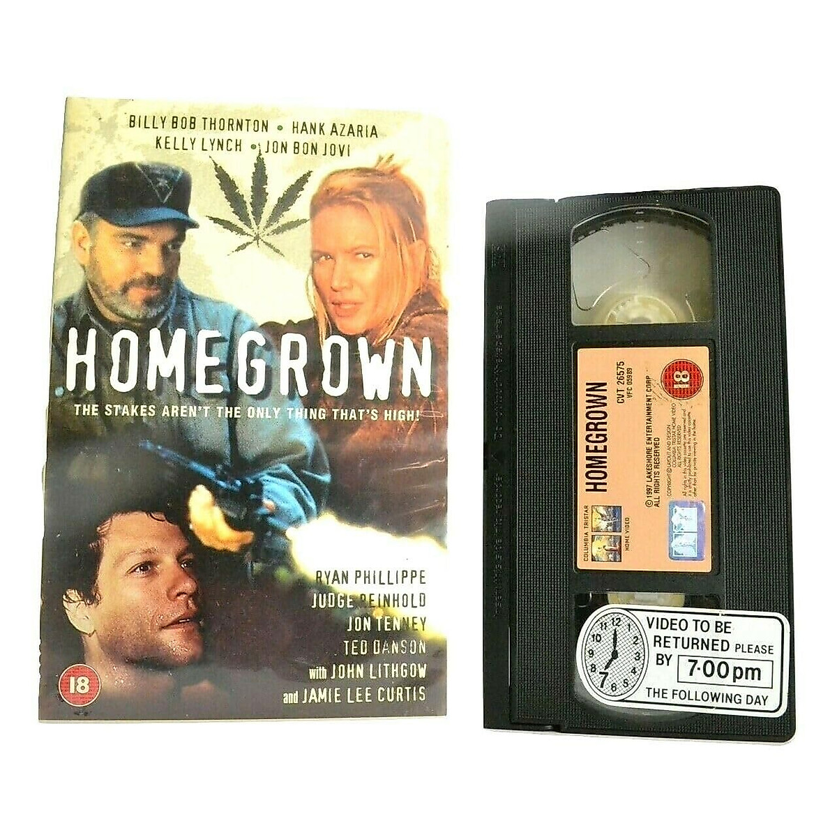 Homegrown - Drama Comedy - Large Box - Ex-Rental - Billy Bob Thorton - Pal VHS