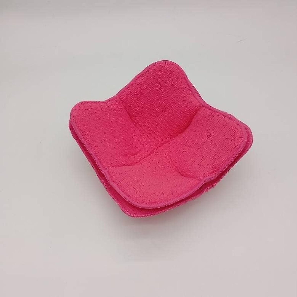 ULVEOL Set of 2 Pink Microwave Bowl Cloth Hot Pads Pot Holders Hot Pad Pot Holder Microwavable Bowl Cozies for Food, Ooma, Ramen Bowl Cozy or Soup Koozie, Good Kitchen Accessories, Gadgets