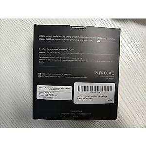 LISEN for 15W MagSafe Car Mount Charger [2024 Upgrade] iPhone Wireless Car Charger Magnetic Phone Holder Mount, Automobile Car Phone Holder Vent Fit iPhone 15 Pro Plus Max 14 13 12 MagSafe Case