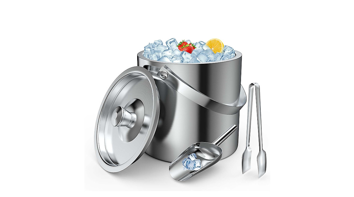 3L Stainless Steel Ice Bucket – Perfect for Parties