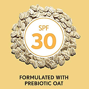 Aveeno Protect + Hydrate Moisturizing Body Sunscreen Lotion With Broad Spectrum Spf 30 & Prebiotic Oat, Weightless & Refreshing Feel, Paraben-free, Oil-free, Oxybenzone-free, 3.0 ounces