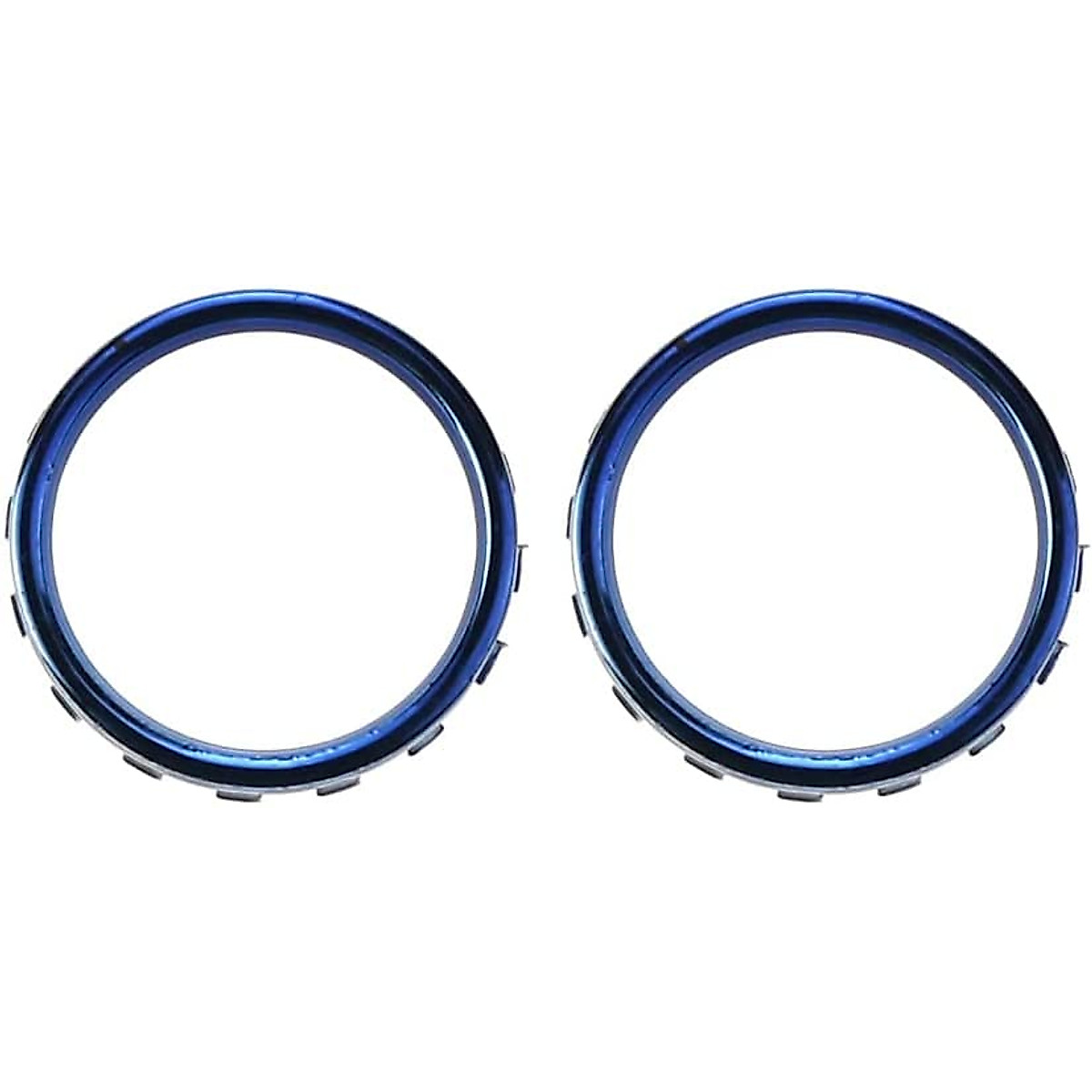 2 x Thumbstick Accent Rings Replacement Parts for Xbox ONE Elite Controller Replacement (Blue)