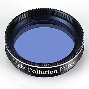 Celticbird 1.25 Inch Light Pollution Filter for Telescope Perfect for Deep Sky Visual Astronomical Photography Metal Frame Optical Glass