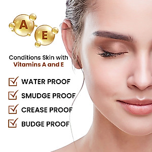 Any Wear Creme Eyeshadow - Waterproof, Smudge-proof, Highly Pigmented - Cream Eye Shadow for Eyes, Cheeks & Lips - Oil-free, Paraben-Free, Cruelty Free (Brighten Up) by Mommy Makeup