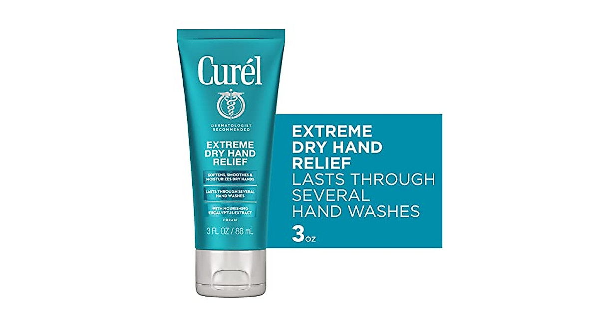 Curél Extreme Dry Hand Relief - Travel Size Hand Cream for Dry Skin