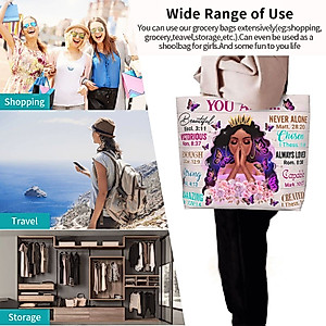 Tote Bag for Women Shoulder Handbag Fashion Woman Tote Bag Shoulder Handbag Black Queen Girl Tote Bag Shoulder Handbag