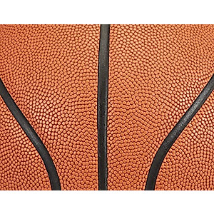 Nike Unisex - Elite All- Court Basketball, Amber Metallic Silver/Black, 7, Amber Black Metallic Silver Black