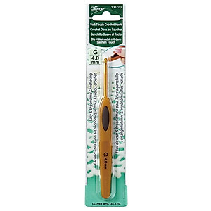 Soft Touch Crochet Hook-Size E4 3.5mm