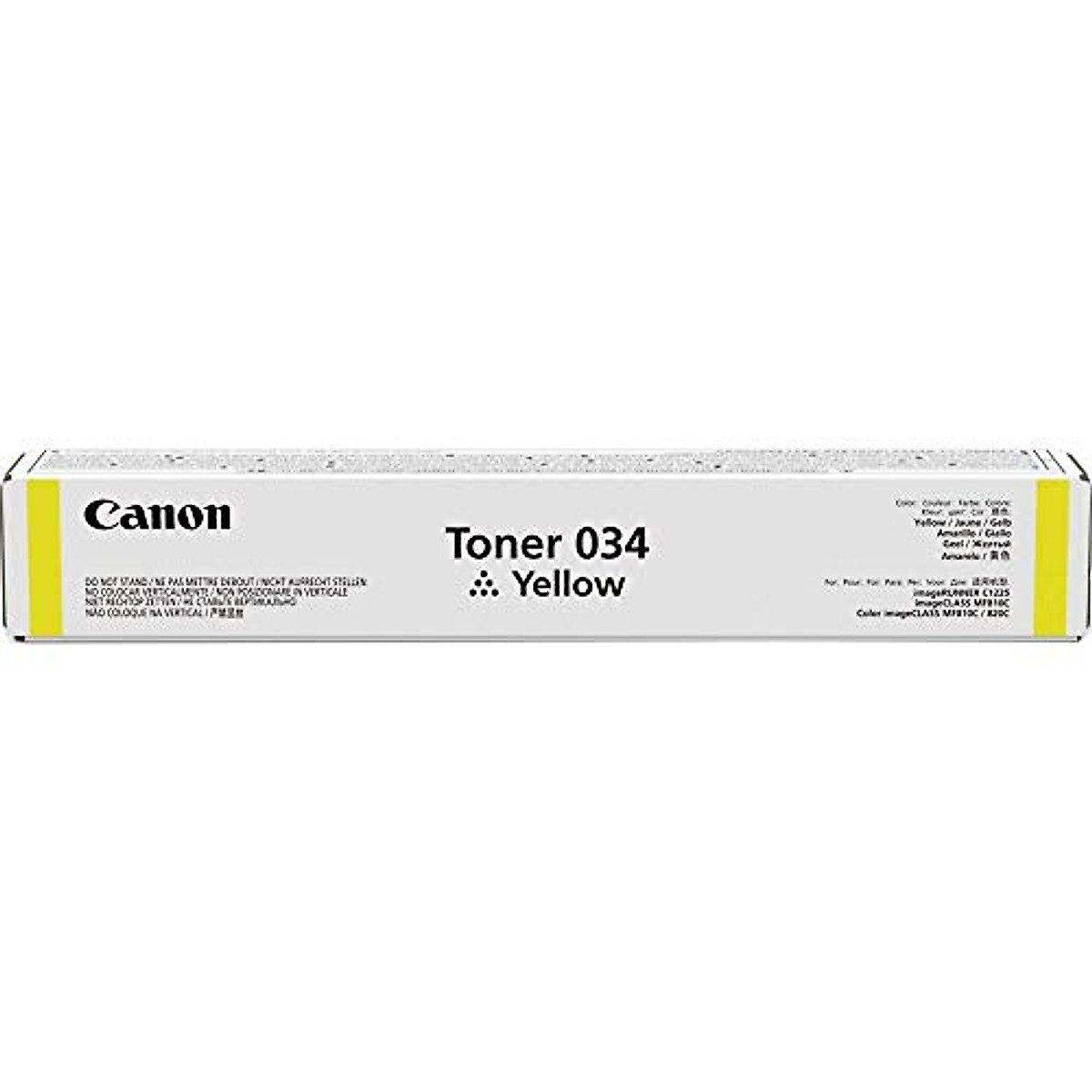 Canon Genuine Toner Cartridge 034 Yellow (9451B001), 1-Pack, for Canon Color imageCLASS MF810Cdn, MF820Cdn Laser Printer