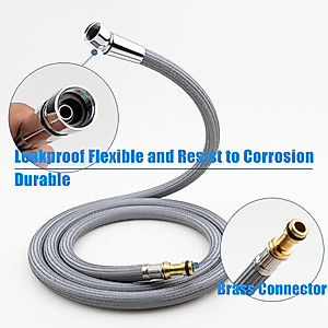 159560 kit for Moen Pull out Kitchen Faucets Replacement Spray Hose