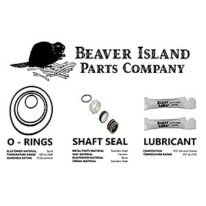 Beaver Island Parts Co. Fits Hayward Power-Flo LX, SP1580 Series Pump O-Ring Seal Gasket Repair Rebuild Kit