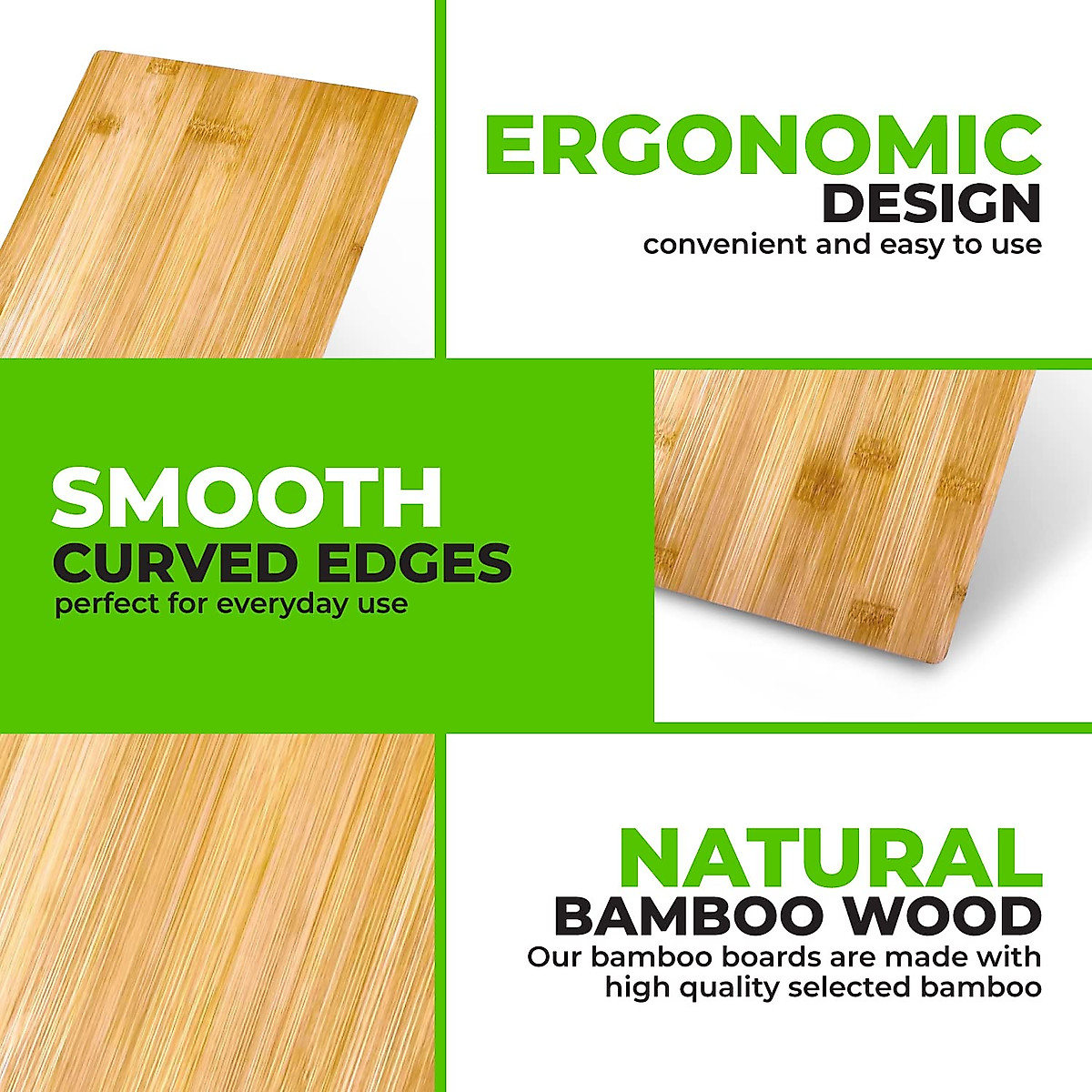 Bulk Plain Bamboo Paddle Cutting Board (Set of 10) | For Customized, Personalized Engraving Purpose | Wholesale Premium Blank Bamboo Board (Handle 13" x 6")