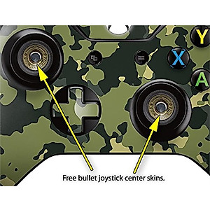 WraptorSkinz Decal Style Vinyl Skin Wrap compatible with XBOX One Original Wireless Controller WraptorCamo Old School Camouflage Camo Army - (CONTROLLER NOT INCLUDED)