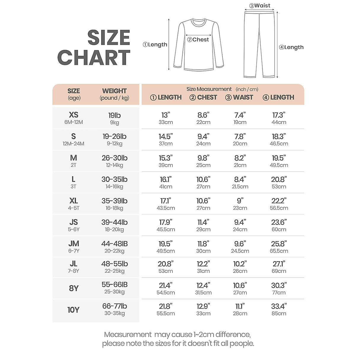 AVAUMA Baby Boys Girls Pajama Set 6M-7T Kids Cute Toddler Snug fit Flower Pattern Design Pjs Cotton Sleepwear Ruffled Shirring (Bling.Pink.S)