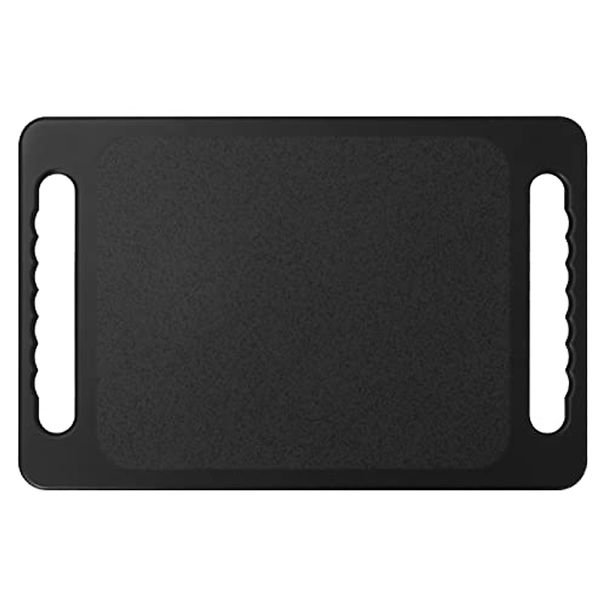 Mineloff Drop-Proof Hand Mirror with Double Handle, Large Rectangular Hand held Mirror -(16"x10") Largehand Mirrors with Handle for Salons and Beauty Salons, Light Salon Hair Mirror(Black)