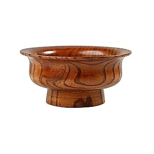 BYNNIX Log Small Wine Glass Solid Wooden Handmade Water Cup Jujube Wooden Retro Wood Teacup Milk Tea Cups Coffee Mugs Wine Cups Wood Milk Mugs For Adults