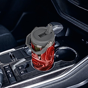 Many Red Roses Tumbler 30oz Large Capacity Car Cup with Handle Fit in Any Car Cup Holder Stainless Steel Leakproof Insulated Coffee Tumblers with Lid And Straw