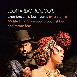 Rocco Donna Sulfate Free Moisturizing Shampoo for Damaged hair | Enhance Smoothing and Shine | Safe for Color treated Hair | 10 oz