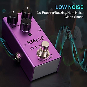 Kmise US Dream Electric Guitar Effects Pedal Mini Single Type DC 9V True Bypass