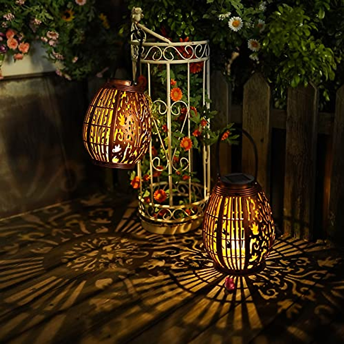 TAKE ME Unique Solar Lantern,Outdoor Garden Hanging LED Light,Waterproof LED for Table,Outdoor,Party