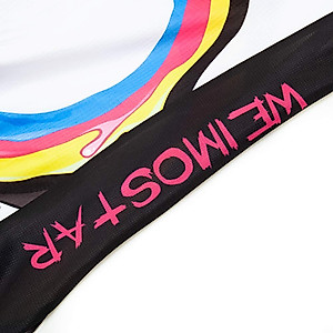 Women Long Sleeve Cycling Jersey MTB Shirts Mountain Bike Tops Bicycle Clothing Wave White XL