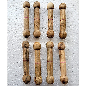 Tabla Bayan Gatte 8 Pieces Wooden Professional Standard Quality Pegs