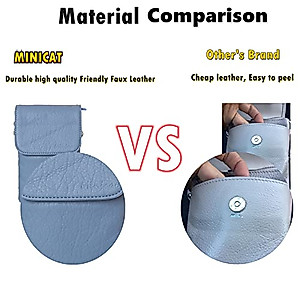 MINICAT Roomy Pockets Series Small Crossbody Bags Cell Phone Purse Wallet for Women(Black)