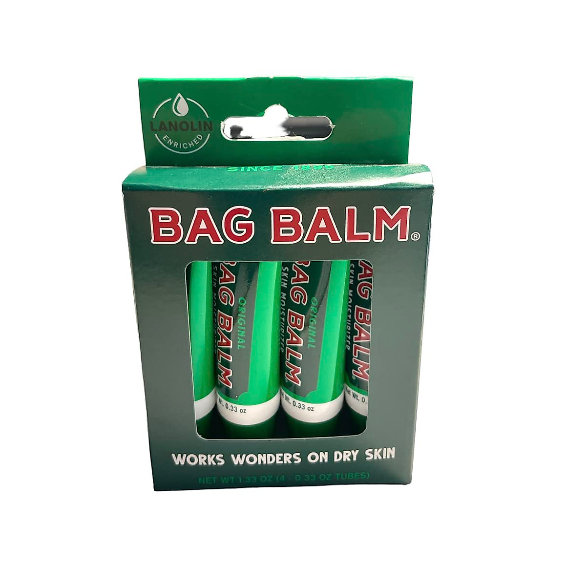 Bag Balm Lip Moisturizer Gift Box (Set of 4)