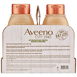 Aveeno Scalp Soothing Oat Milk Blend Shampoo and Conditioner (12 fl. oz, 2 pk.)