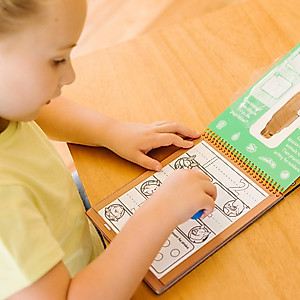 Melissa & Doug On the Go Water Wow! Reusable Water-Reveal Activity Pad - Numbers - FSC Certified