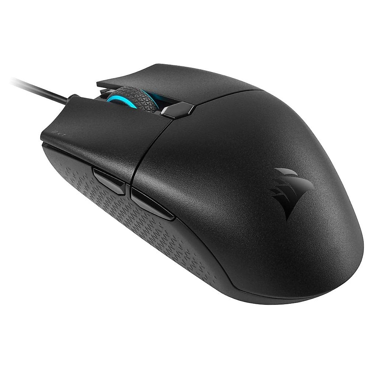 Corsair KATAR PRO Ultra-Light Gaming Mouse - FPS/MOBA Mouse, Symmetric Shape, 12,400 DPI Optical Sensor, 6 Programmable Buttons, Plug-and-Play, RGB Backlighting, for Claw and Fingertip Grips - Black