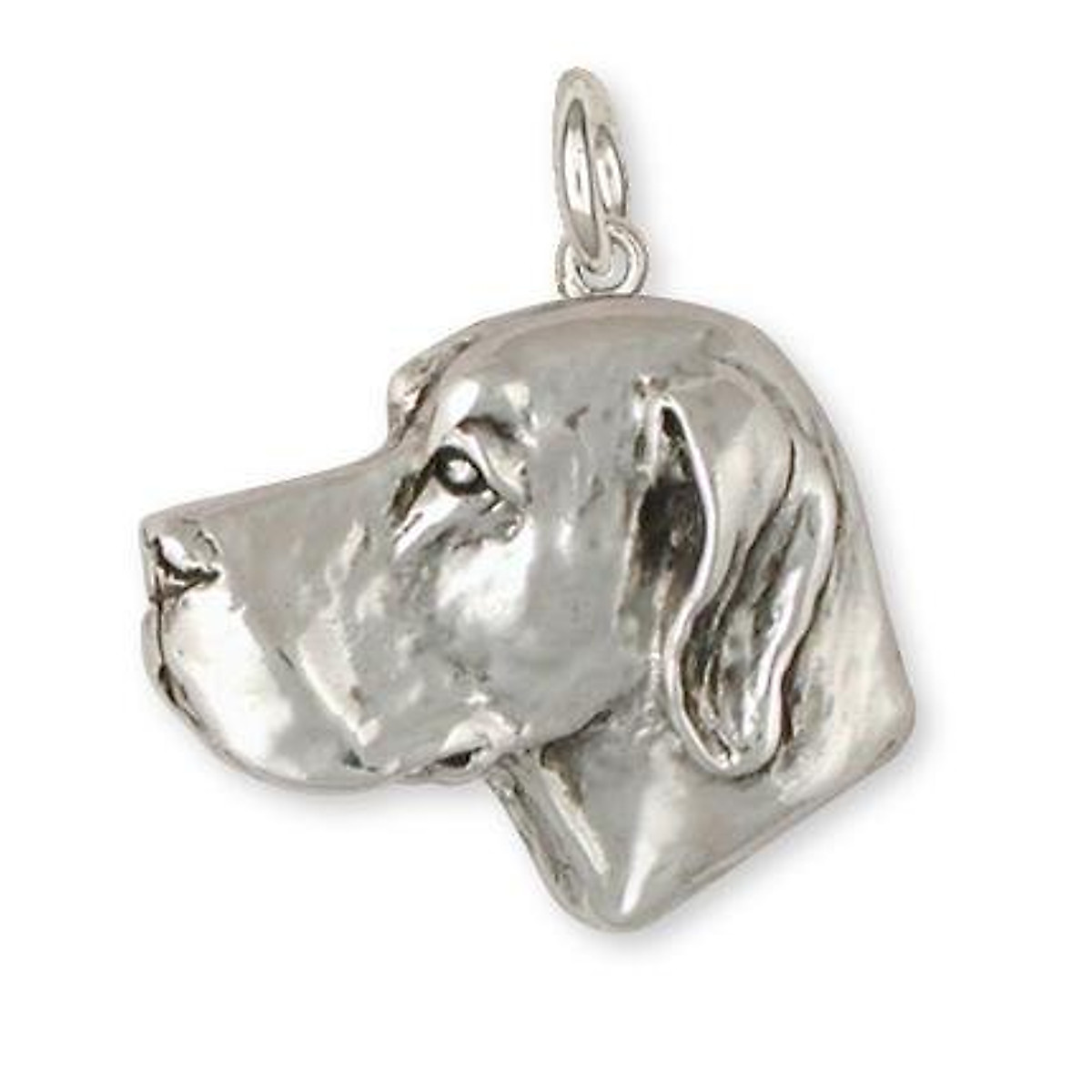 Esquivel and Fees Great Dane Jewelry Sterling Silver Great Dane Charm Handmade Dog Jewelry DN2-C