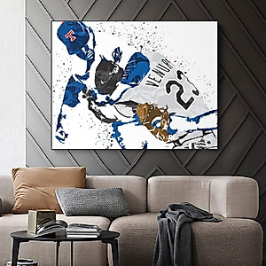 AAHARYA Nolan Ryan Poster Famous Baseball Player Canvas Print Art (8) Canvas Painting Posters And Prints Wall Art Pictures for Living Room Bedroom Decor 24x32inch(60x80cm) Unframe-style