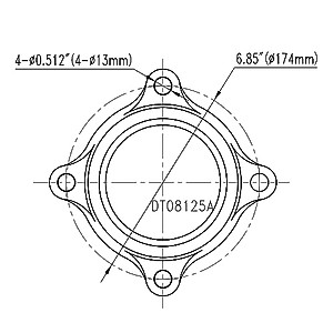 Forward DT08125A 5-Inch Heavy Duty Bench Vise 360-Degree Swivel Base and Head with Anvil (5", Ductile Iron)