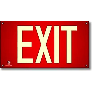Carpenter Lighting Red Wireless Exit Sign