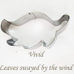 Leaf Candy Mold Cutters,Leaf Cookie Cutters,Tropical Leaves Cookie Cutter Set-6 Piece- Oak Leaf,Monstera Leaf,Fern Leaf,Tropical Leaves Cookie for summer birthday shower Forest theme cookie decoration