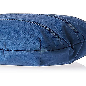 Baggallini unisex adult Big Zipper Travel Crossbody cross body handbags, Blue, One Size US