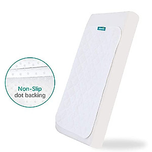 Changing Pad Liner - 5 Pack (Improved Thickness), Superior Bamboo Terry Surface, Waterproof & Absorbent Diaper Changing pad Liners