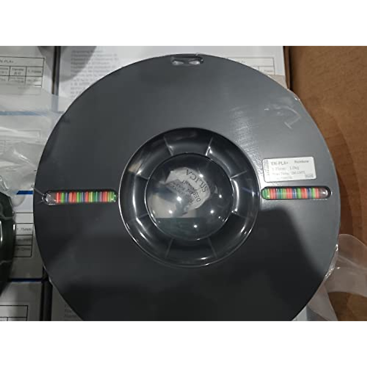 Creality PLA Filament Pro Rainbow, 1.75mm 3D Printer Filament, Ender PLA + (Plus) Printing Filament, 1kg(2.2lbs)/Spool, Dimensional Accuracy ±0.03mm. Fit Most FDM Printer