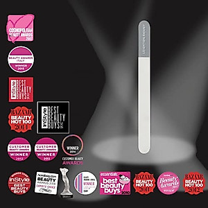 LEIGHTON DENNY Crystal Nail File in Aluminium Case - Large