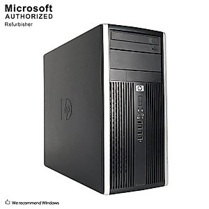 HP Compaq Elite 8300 MT PC,Intel Core I5 3570 up to 3.8GHz,12G DDR3,120G SSD + 500G,VGA,DP,USB 3.0,WiFi,DVDRW,BT 4.0,Win10 64 Bit-Multi-Language(CI5)(Certified Refurbished)