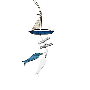 ANNAYA Marine Series Creative Hanging Ornament Crafts Small Fish Pendants Home Accessories Pendants