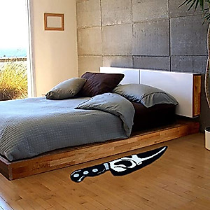 Snoiluo Scary Horror Figure Rug Bed Front Rugs Polyester Home Decoration Doormats (45IN)